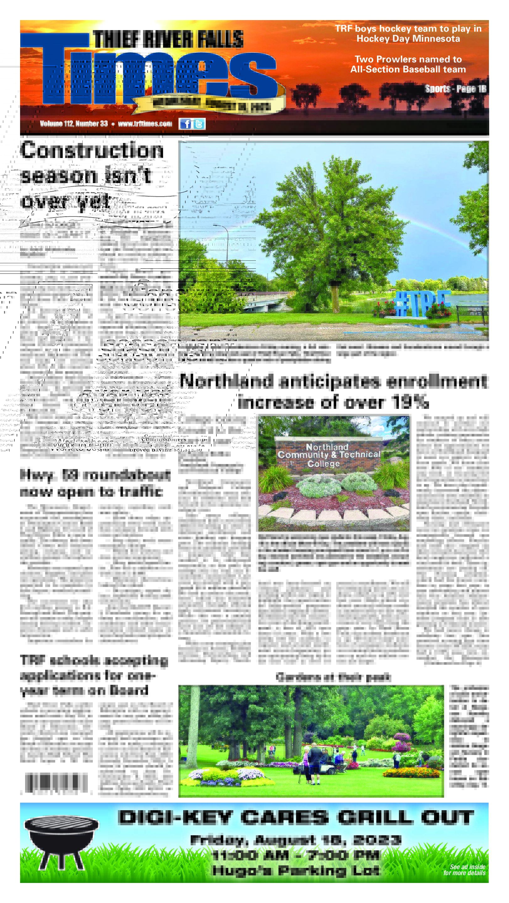 August 16, 2023 | Thief River Falls Times & Northern Watch – Official Page