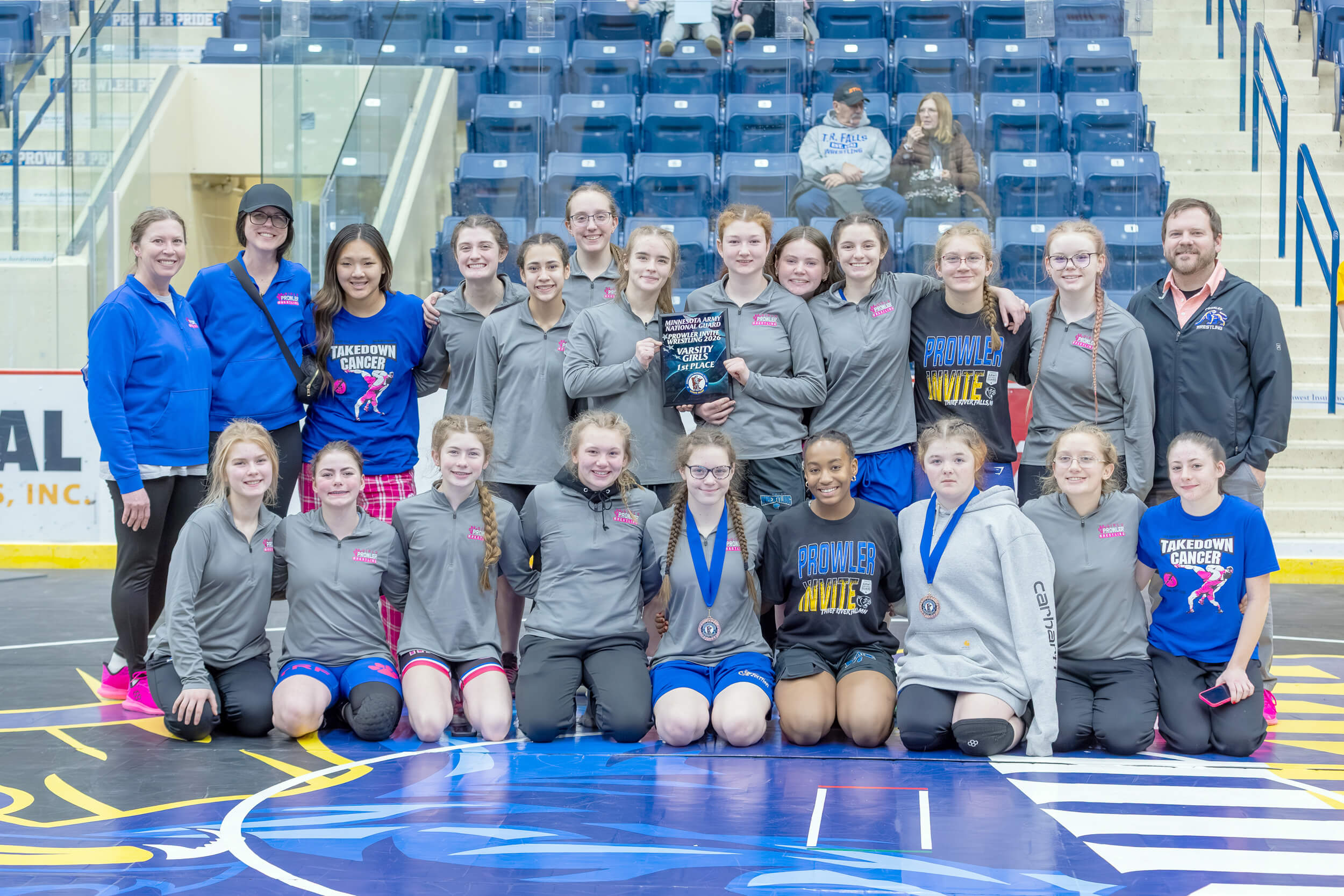 TRF trifecta - Wrestlers win girls varsity, boys varsity and boys JV ...